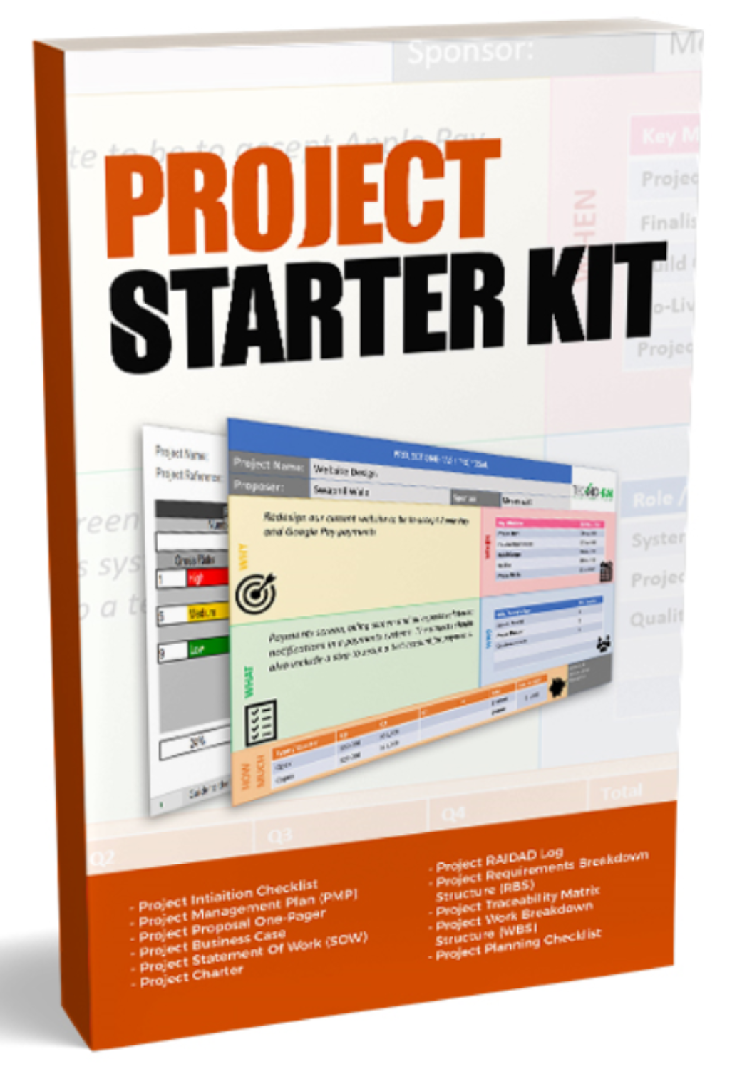 Project Starter Kit Template Bundle Includes Starter Kit And 200 Temp